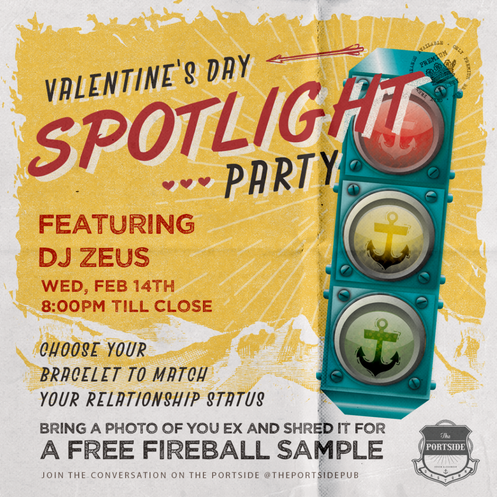 Valentines Day Spotlight Party - Portside